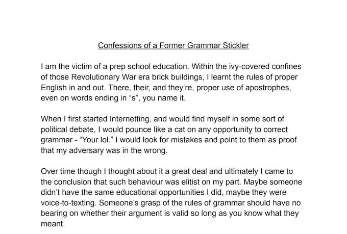 Write something witty and thought provoking by Seanduross | Fiverr